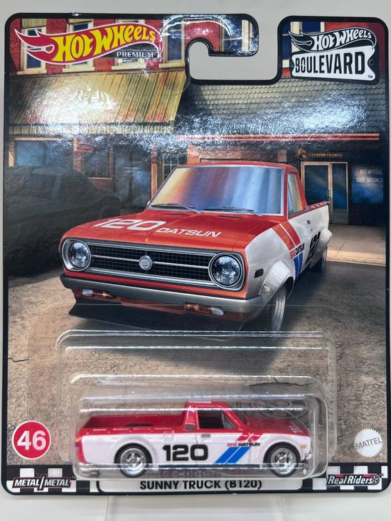 Hot Wheels '75 Bre Datsun Sunny Truck (B120) - Premium (Neu und originalverpackt) in Wildegg für ...
