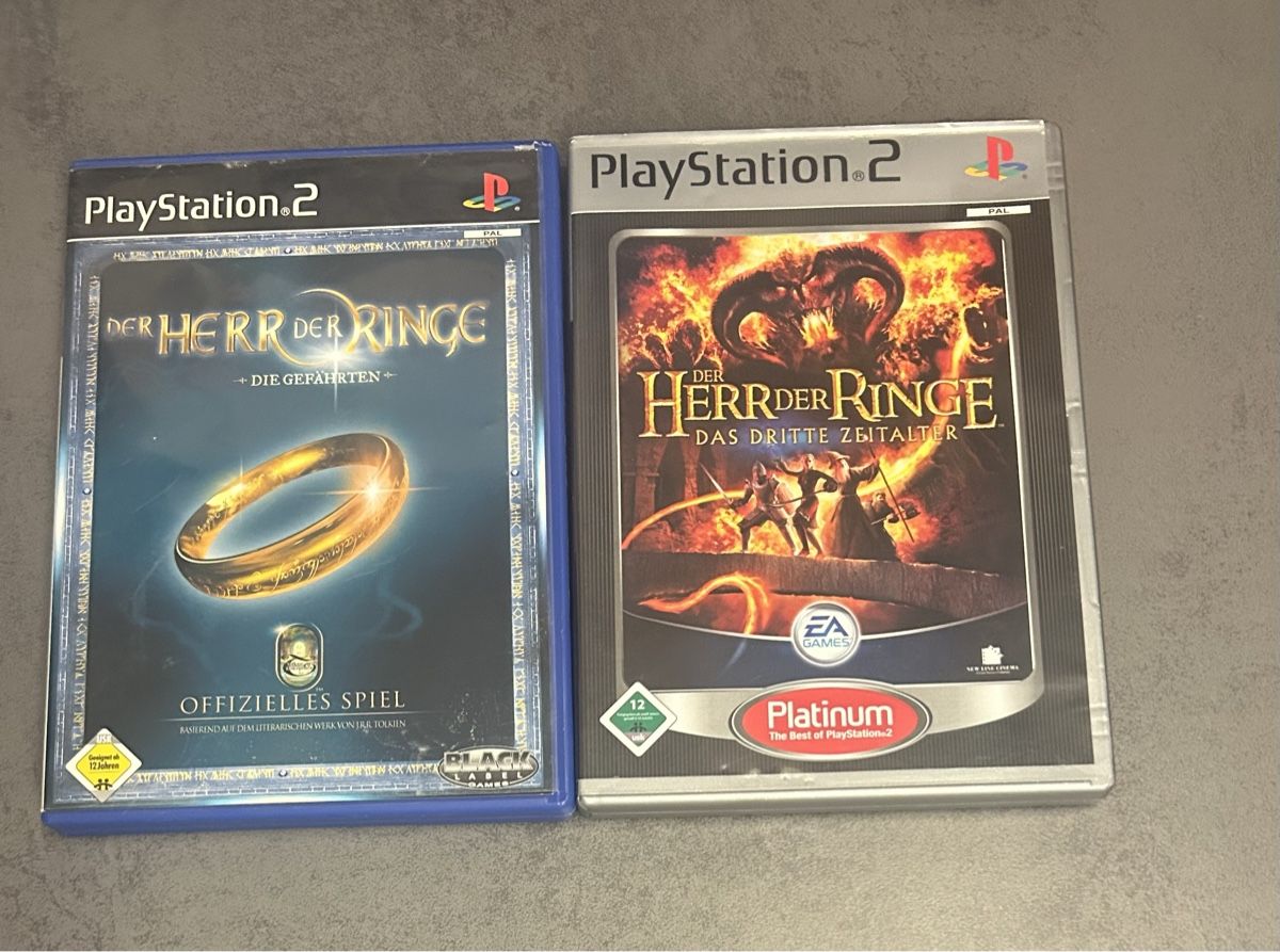 Herr der Ringe Die Gefährten, Das Dritte Zeitalter PS2 Games (Gebraucht ...