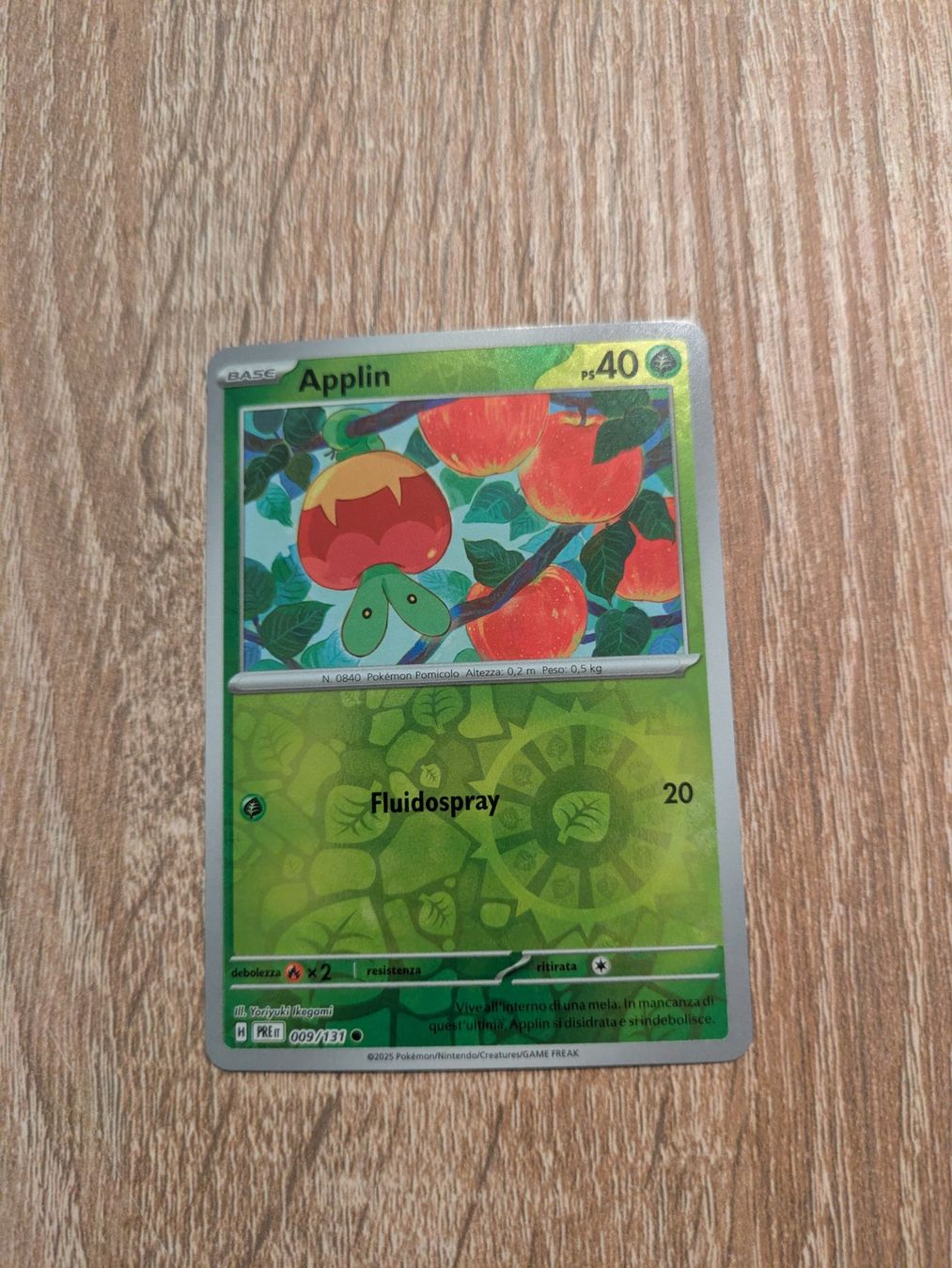 APPLIN, PRISMATIC EVOLUTIONS, 10, 2025, REVERSE, ITA, NM/MT (Gebraucht ...