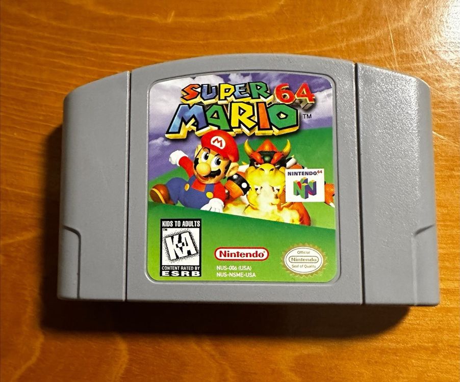 Super Mario 64 N64 Nintendo 64 Original USA | Kaufen auf Ricardo