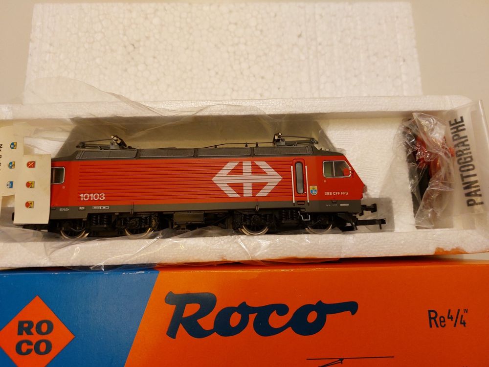 Roco 04178C E-Lok Re 4/4 IV SBB H0 GS OV (Gebraucht) in Wölflinswil für CHF 40 – mit Lieferung ...
