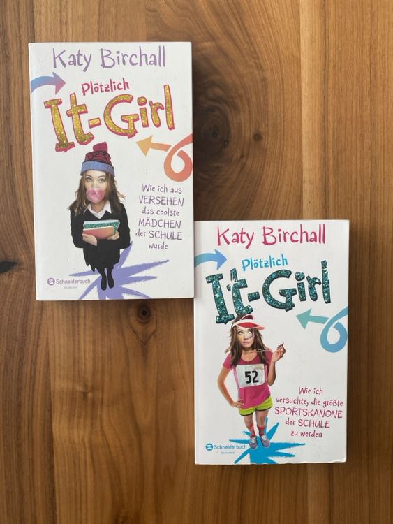 2 Bücher Plötzlich It-Girl Katy Birchall Jugendbücher (Gebraucht) in ...