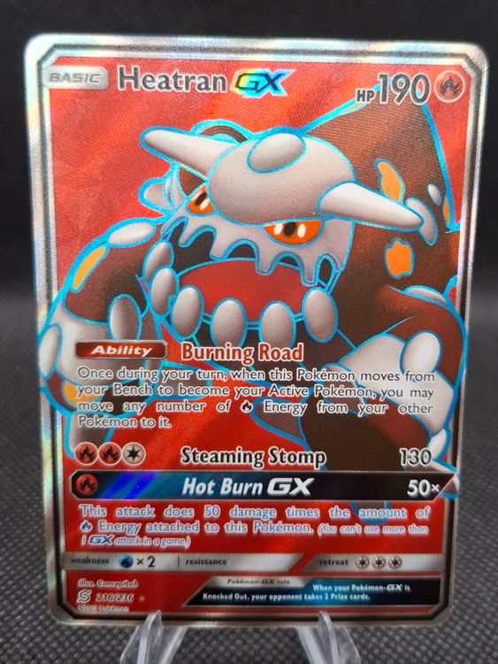 Heatran GX – 216/236 – Cosmic Eclipse (Full Art) Mint /23 (Gebraucht ...