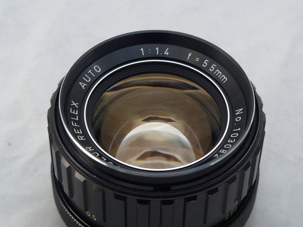 Fifty Tomioka Porst Color Reflex 55mm f1.4 M42 #v2 (Gebraucht) in ...