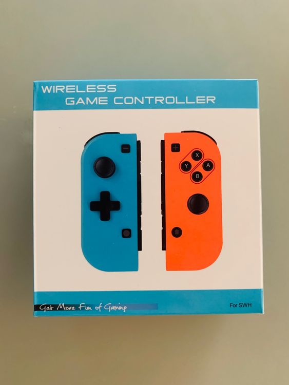Manette de Nintendo Switch rouge et bleu joy-con (Neuf avec emballage d ...
