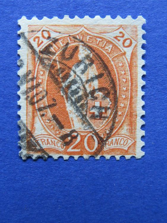 20 Rp.Stehende Helvetia Nr.86C Stempel ZÜRICH | Kaufen auf Ricardo
