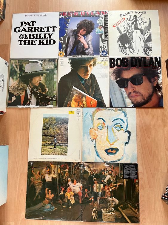 Bob Dylan - Collection / 8 kultige Vinyl Alben (10 LPs) | Kaufen auf ...