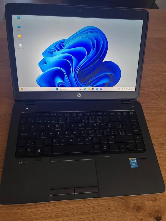 HP ZBook 14 IntelCore i7 4600U CPU 270GHz 16GB Win Pro11 (Gebraucht) in ...