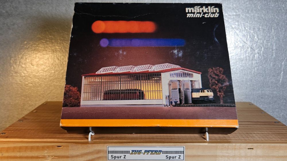 Märklin 8980 Lokschuppen zweiständig, Bausatz, kontrolliert! (Neu ...
