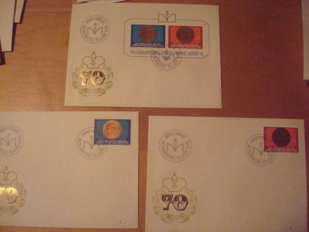 FL 1976 FDC Block und Ausschnitte (SELTEN!) ab nur 75 RP (Gebraucht) in ...
