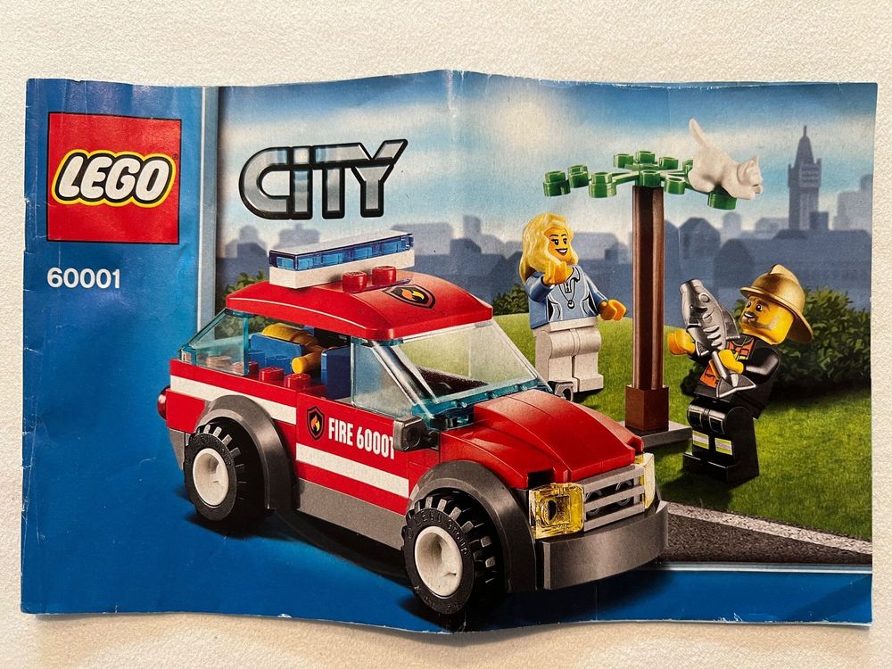 LEGO 60001 City "Feuerwehr-Einsatzwagen" (Gebraucht) in Zürich für CHF ...