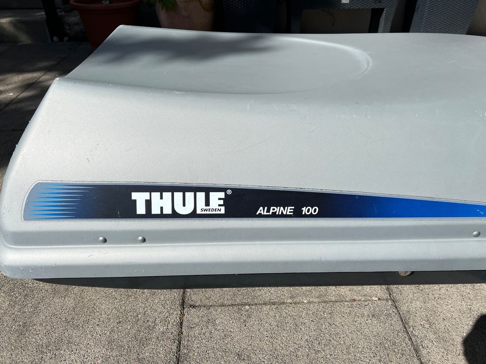 Autodachbox THULE Alpine 100 (Gebraucht) in BERINGEN für CHF 49 – nur ...