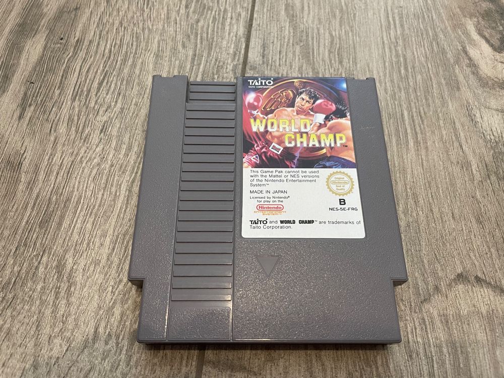 NES GAME: World Champ (Gebraucht) in Inwil für CHF 9 – mit Lieferung ...