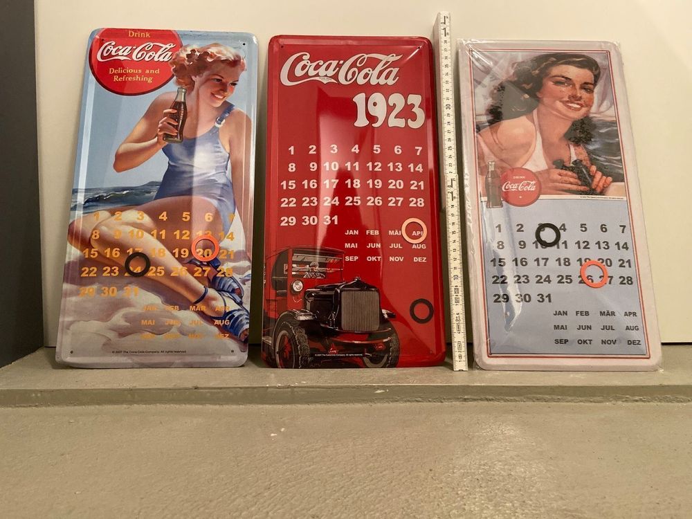 Coca-Cola Vintage Kalender ! Ab 10.- CHF (Neu und originalverpackt) in ...
