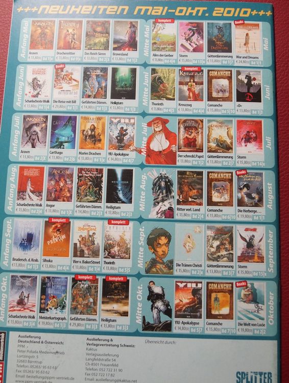 Die Legende der scharlachroten Wolken Comic, Top Zustand (Gebraucht) in ...