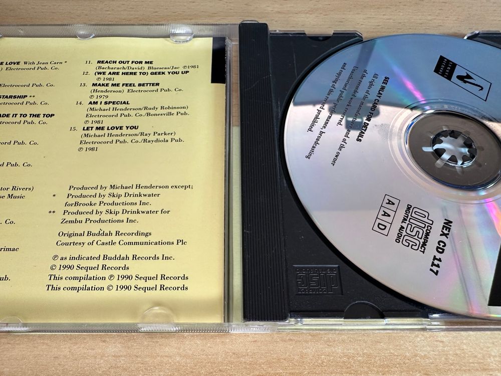 Michael Henderson Featuring Jean Carn & Phyllis Hyman – The (Gebraucht ...