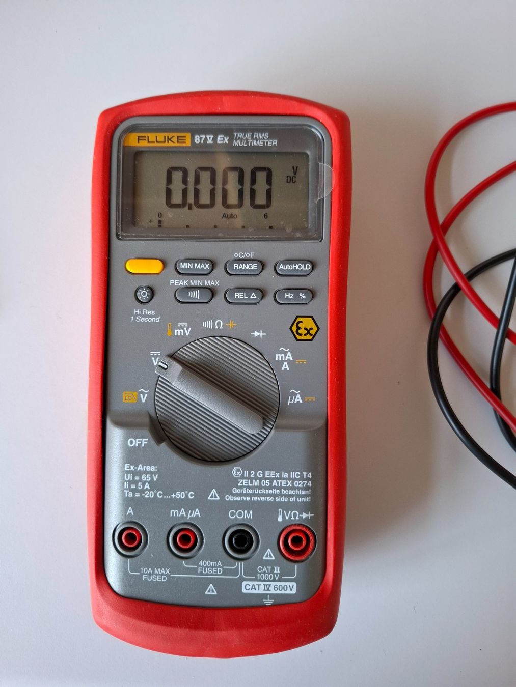 🔧 Fluke 87V Ex True RMS Multimeter – ATEX-zertifiziert – To (Gebraucht ...