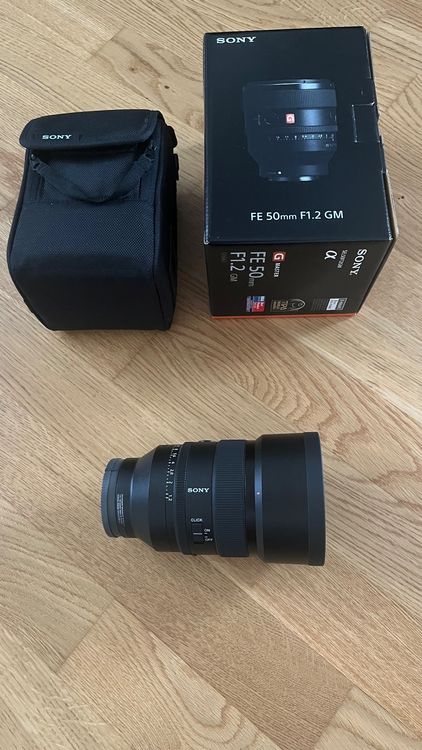 Sony 50 mm f1.2 GM (Neu (gemäss Beschreibung)) in Uster für CHF 1750 – mit Lieferung auf Ricardo ...