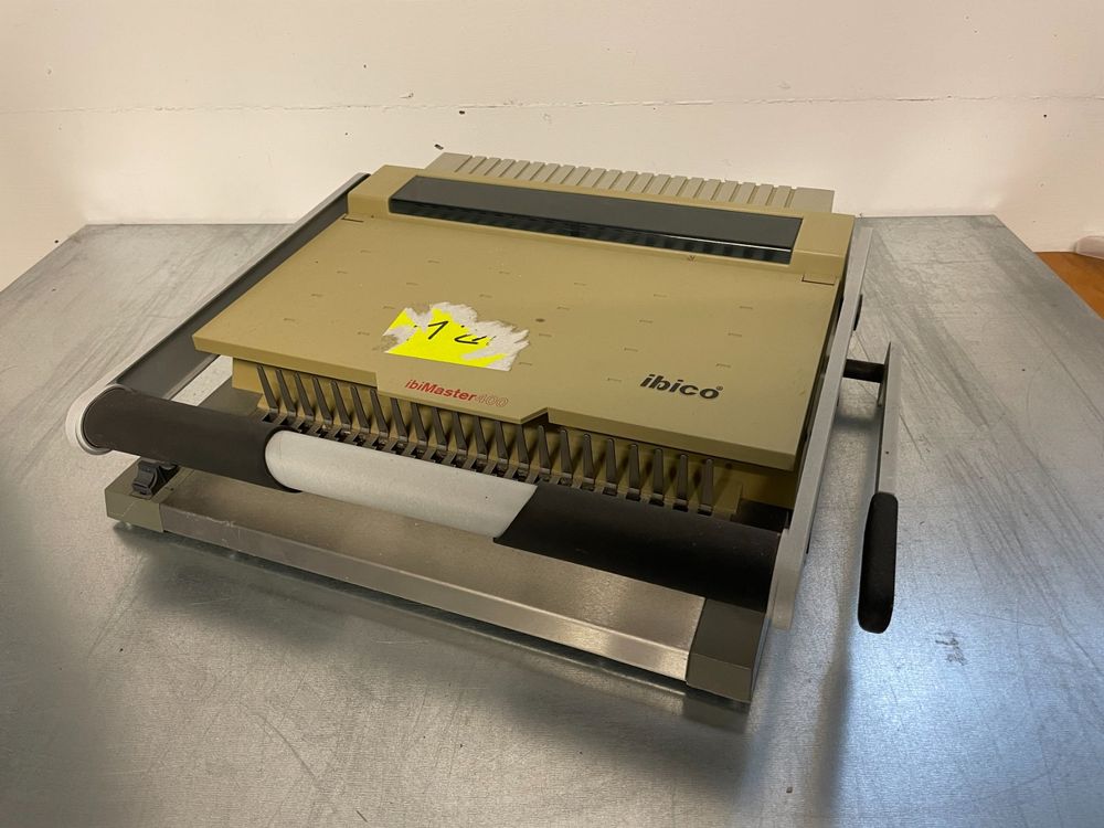 ibico ibiMaster 400 für Plastik- /Drahtbindungen, Bindegerät | Kaufen ...