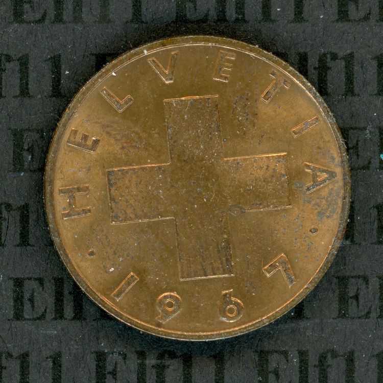 CHF___0.02 1967 vz 2 Rappen (Gebraucht) in Widnau für CHF 2 – mit Lieferung auf Ricardo kaufen