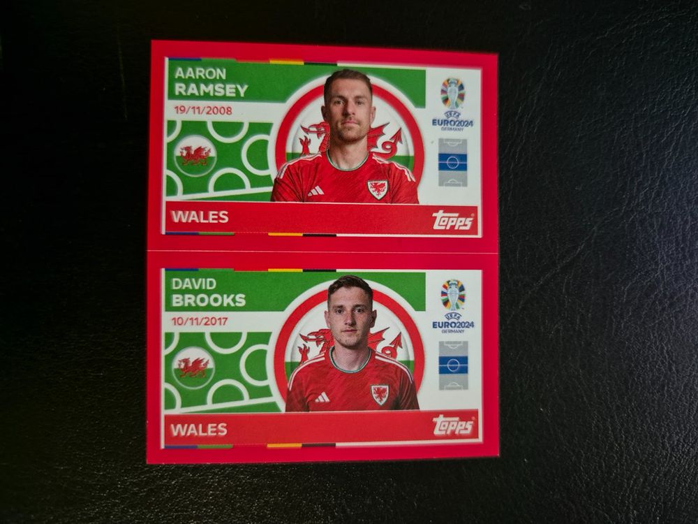 UEFA EURO 2024 Topps WAL 8, WAL 9 | Kaufen auf Ricardo