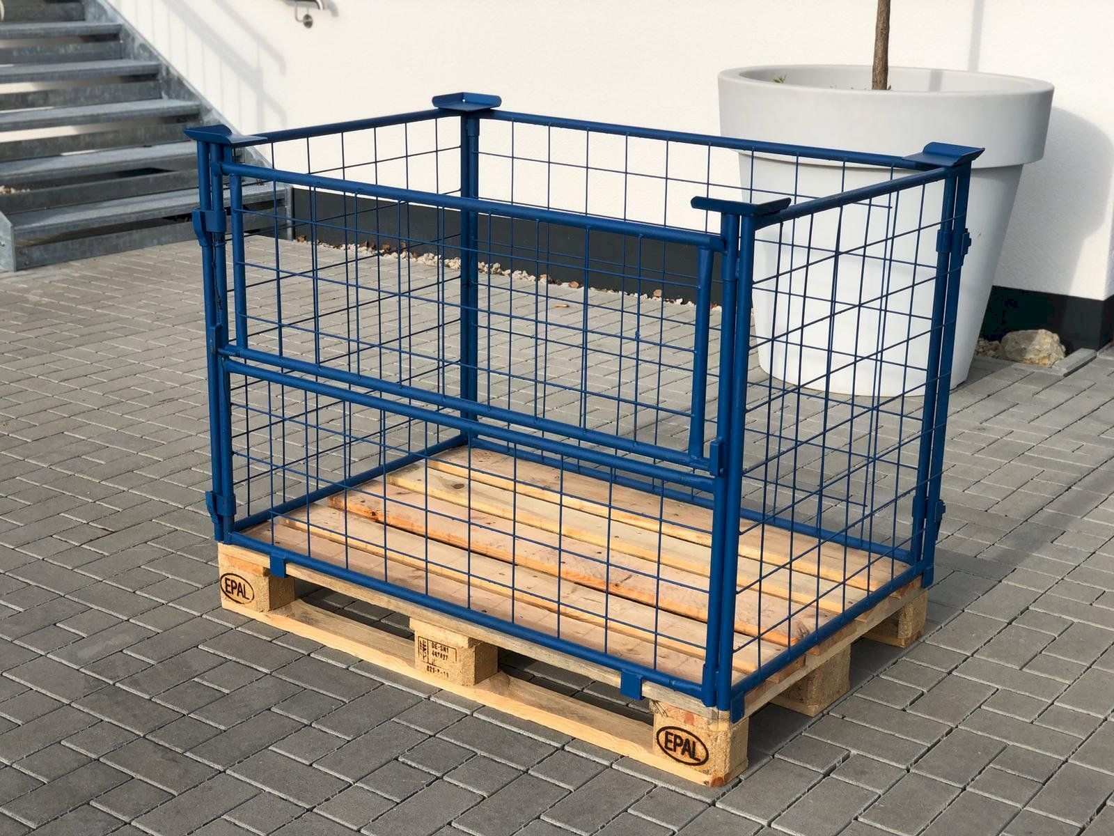 Gitterbox Aufsatzrahmen 120x80x80cm (Neu und originalverpackt) in ...