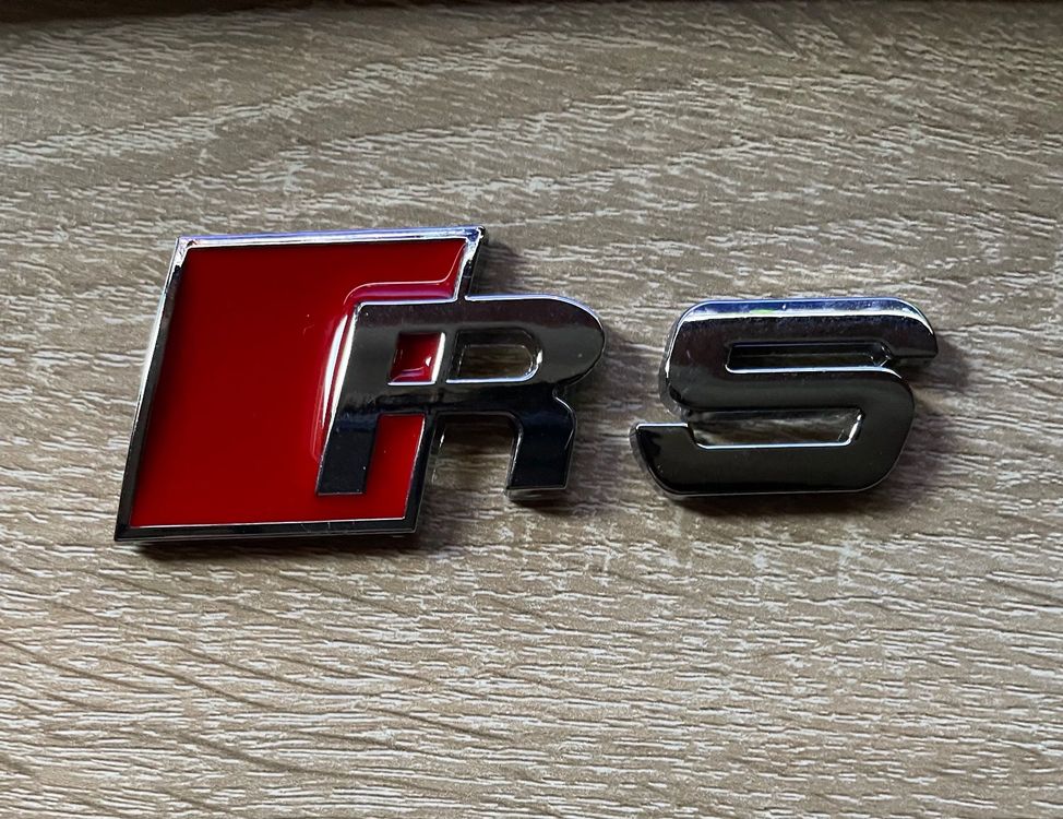 Audi RS Emblem | Kaufen auf Ricardo