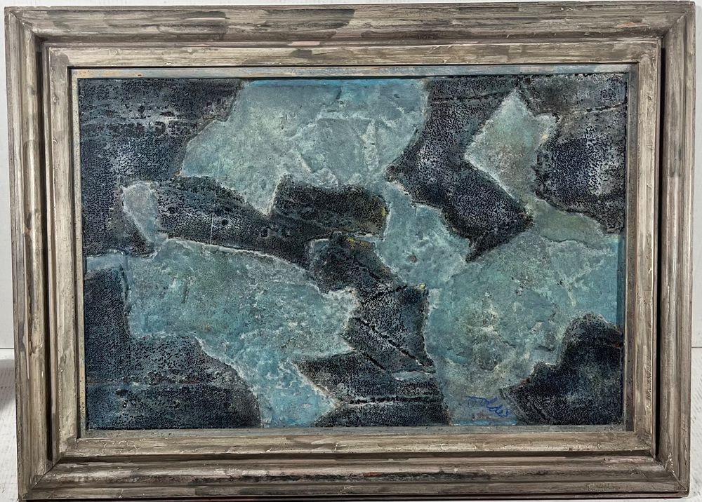 Intressante Mischtechnik, Unleserlich Signiert | Kaufen auf Ricardo