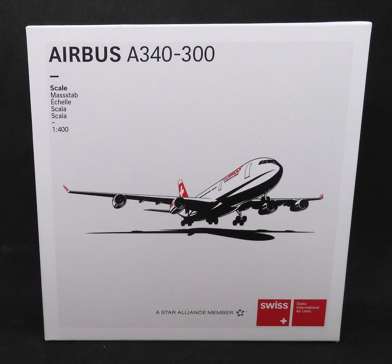 SWISS (Swissair) Airbus A340-200 / 1:400 | Kaufen auf Ricardo