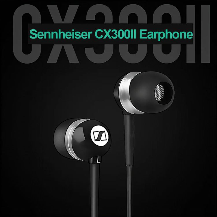 Original Sennheiser CX 300-II Precision In-Ear-Kopfhörer (Neu und ...
