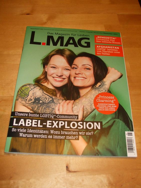 L-Mag Das Magazin für Lesben Nov/Dez 21 | Kaufen auf Ricardo