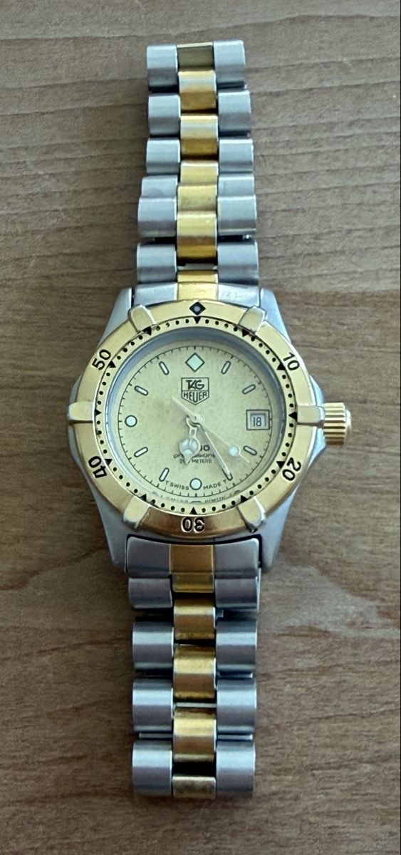 1986 TAG Heuer 2000 Ser Professional 200m 964.008 revidiert (Gebraucht ...