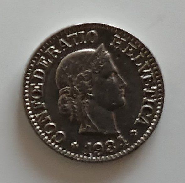 Münze 10 Rappen 1934 (Gebraucht) in Fislisbach für CHF 1 – mit Lieferung auf Ricardo kaufen