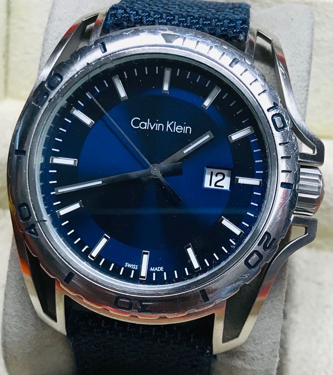 CALVIN KLEIN Herrenuhr Swiss-Made ( Neupreis : 275 CHF ) (Gebraucht) in ...