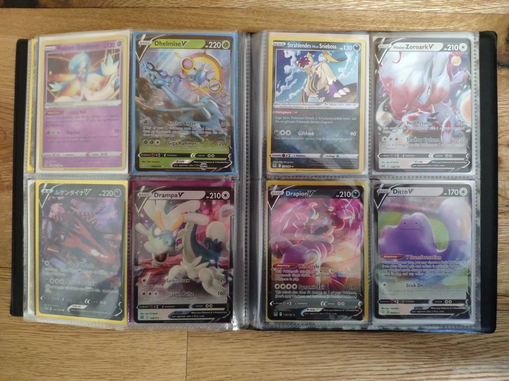 Pokemon Charizard Binder Sammlung vintage EX V GX X holo 1. (Gebraucht ...