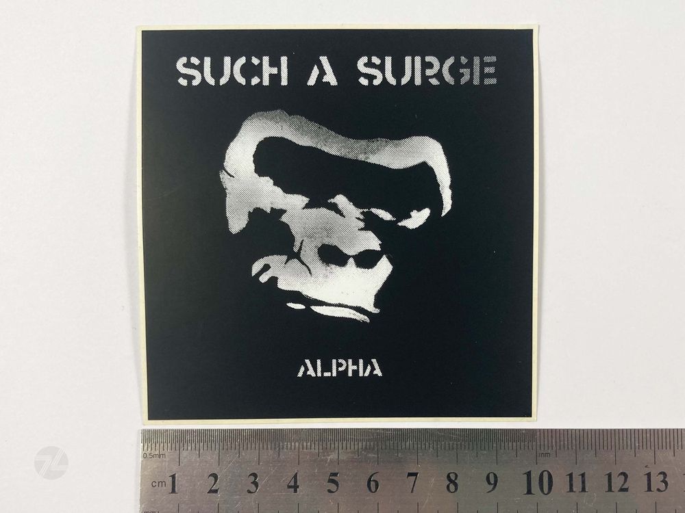 SUCH A SURGE ALPHA Aufkleber Sticker Abziehbild Kleber (Gebraucht) in ...