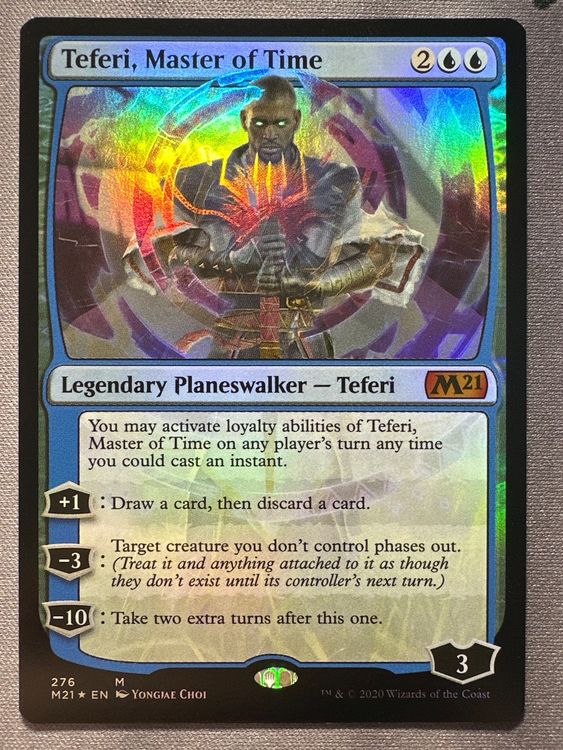 Teferi, Master of Time FOIL Variant 276 M21 (Neu (gemäss Beschreibung ...