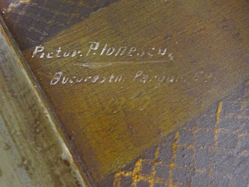 Alte Rumänische Ikone / Ikonenmaler - P. IONESCU (Gebraucht) in Oetwil am See für CHF 350 – mit ...