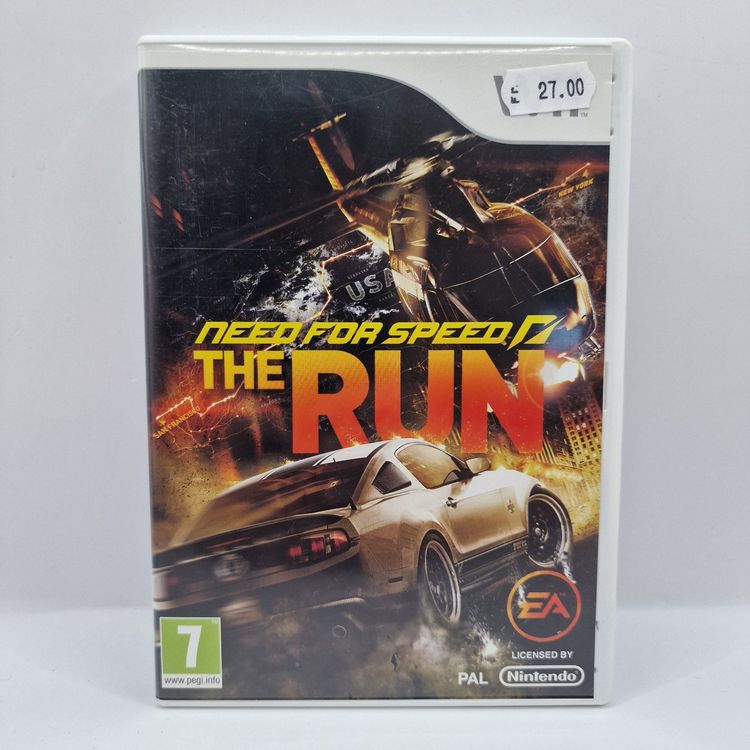 Wii Game, Need for Speed The Run (Gebraucht) in Düdingen für CHF 7.9 – mit Lieferung auf Ricardo ...