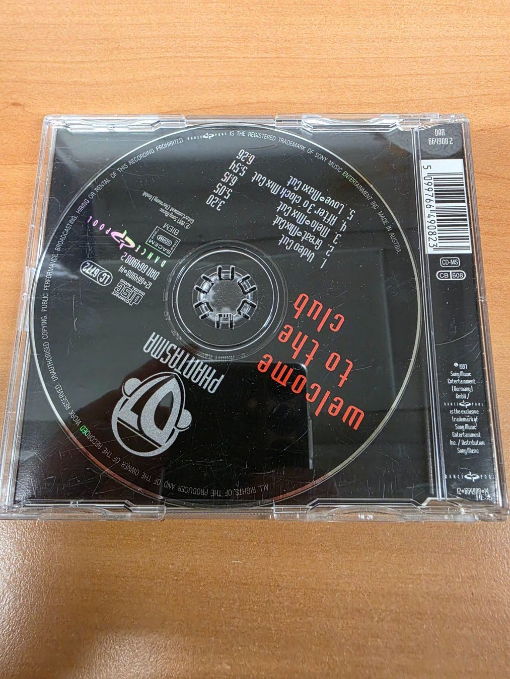 CD Single - DJ Phantasma – Welcome To The Club (Gebraucht) in Biberist ...