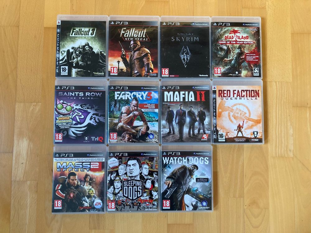 PS3 Games: Open World & RPG Bundle (11 Stück) (Gebraucht) in Wädenswil ...