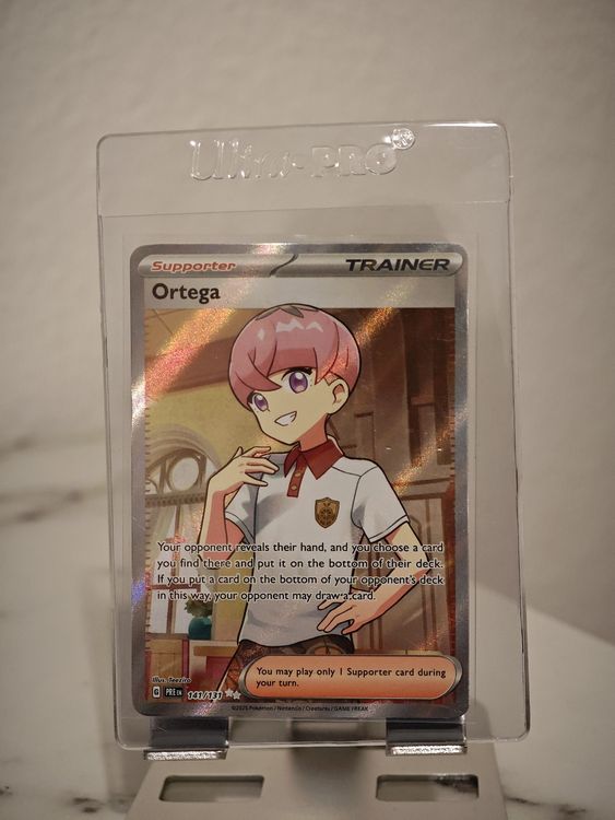 Carte Pokémon Ortega Full Art 147/196 PRISMATIQUE EV8.5 (Neu (gemäss ...