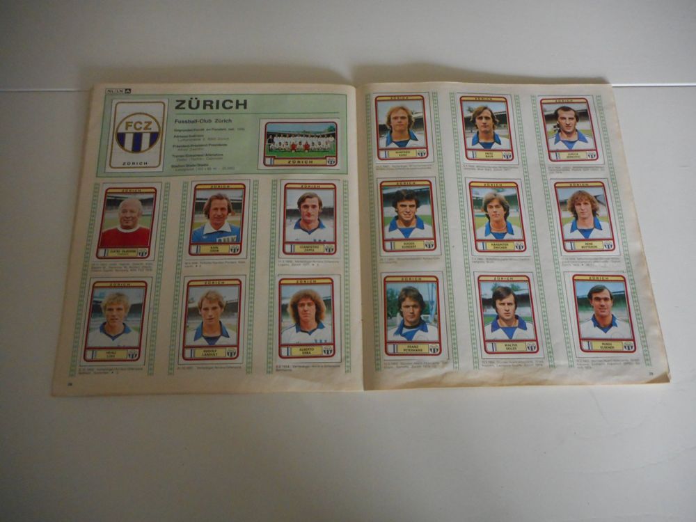 Panini Album Football 80/1980 SFV komplett (Gebraucht) in Cham für CHF ...