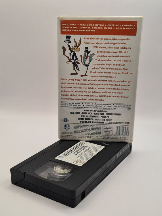 VHS | Willi Kojote und Roadrunner | WB Family Entertainment (Gebraucht ...