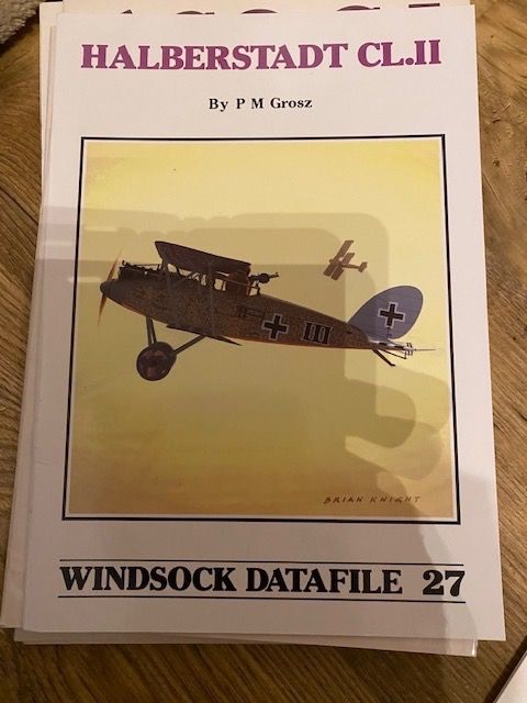 BUCH ENG HALBERSTADT CL.II WWI WINDSOCK DATAFILE 27 (Gebraucht) in MÜHLEDORF/SO für CHF 8.3 ...
