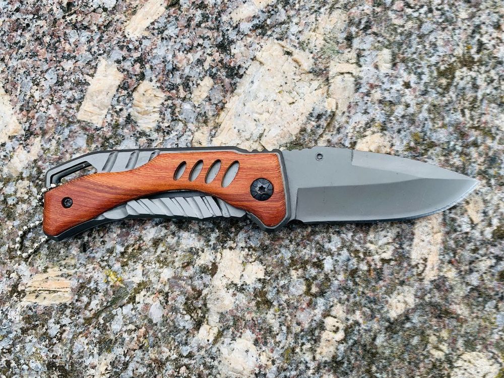 Divisionär Holz Klappmesser Messer 14cm | Kaufen auf Ricardo