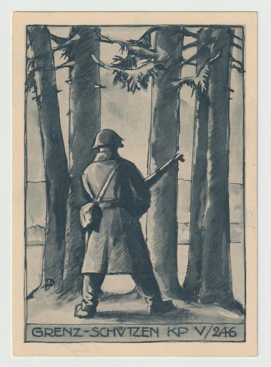 WK2 Einheitskarte Grenztruppen Nr. 32 (Gebraucht) in Siebnen für CHF 21 – mit Lieferung auf ...