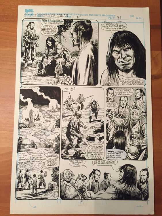 Original Comic art/Conan von A. Alcala (Gebraucht) in Bern für CHF 350 ...