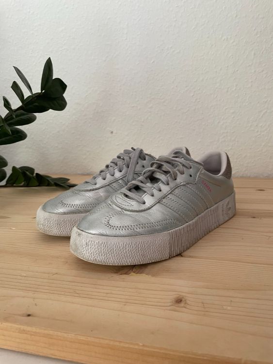 Adidas Samba Silver | Kaufen auf Ricardo