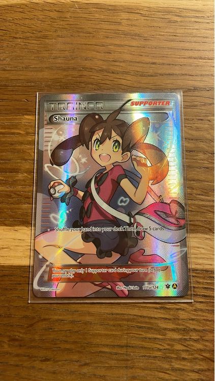 Shauna - Full Art Trainer - 111a/124 - Pokemon Card (Gebraucht) in ...